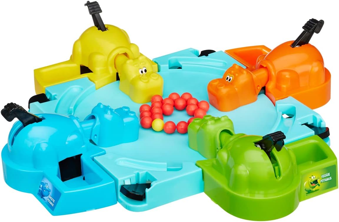 Hungry Hungry Hippos Review - Brain Games 4 Kids